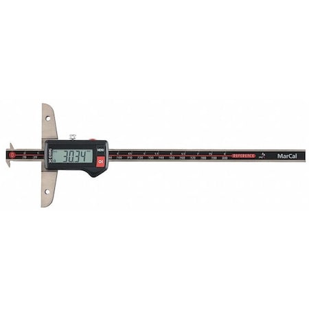 Mahr Digital Depth Gage, 0 to 12" Range, IP67 4126536 | Zoro