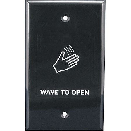 Best Push Plate, For Auto Operator, 4-1/2" L CL2025 TOUCHLESS PUSH ...