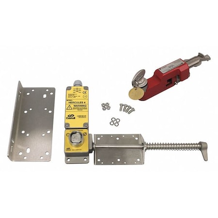 Kirk Manual Door Lock Kit, w/ Spring Bolt 503059001 | Zoro