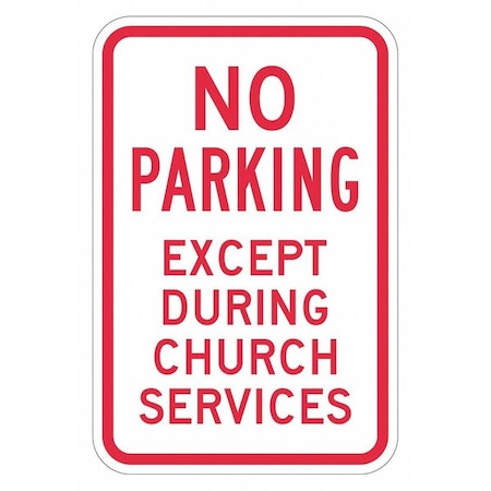 Lyle Church Parking Sign, 18" x 12, T1-1505-HI_12x18 T1-1505-HI_12x18 ...