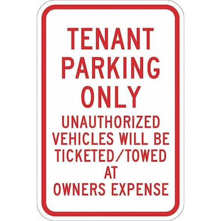 Lyle Tennant Parking Sign, 18" x 12, T1-1200-EG_12x18 T1-1200-EG_12x18 ...