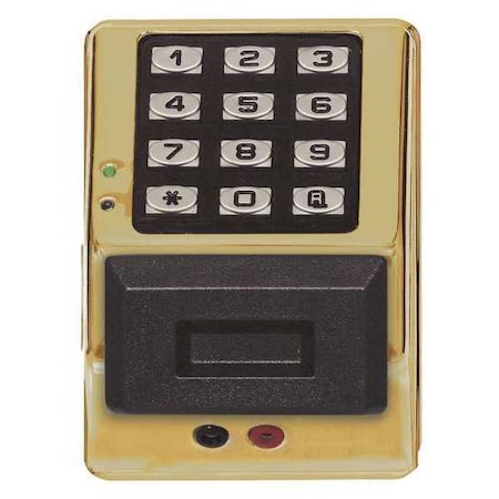 Alarm Lock Access Control Keypad, 3000,2000UserCodes PDK3000 US3 | Zoro
