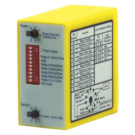 Bea Single Loop Detector, 12-24VAC/DC 10MATRIXIIS1224 | Zoro