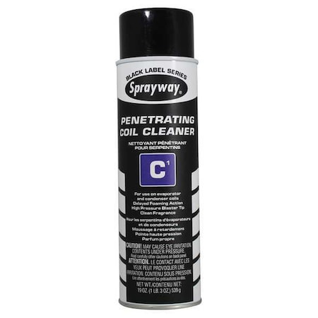 Sprayway Pentrating Coil Cleaner, Aerosol, 18 oz. SW287 | Zoro