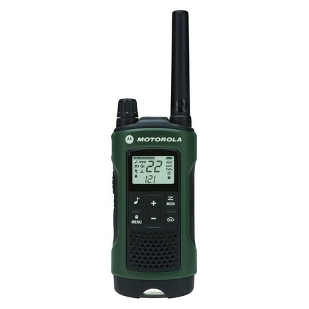 Motorola Portable Two Way Radio, FRS/GMRS, 22 CH T465 | Zoro