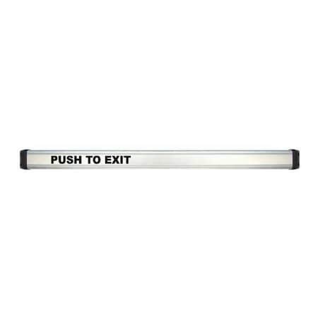 Securitron Push to Exit Bar, DPDT, Surface Mounted, 5A EMB-CL | Zoro
