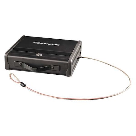 Sentry Safe Pistol Safe, Keyed Lock, 6.5 lbs, 0.1 cu ft, Not Rated ...