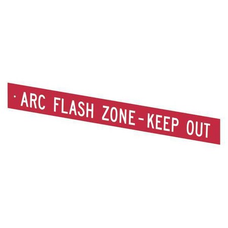 Zoro Select Printed Retracta Insert, Arc Flash Zone RCDI-RD03 | Zoro