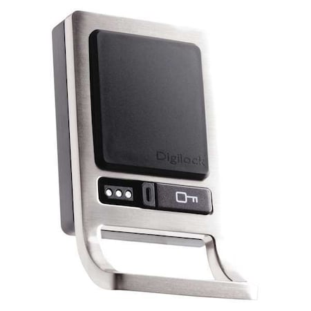 Digilock Electronic Keyless Lock, Zinc, RFID DAR1-APS1-619-01-2B | Zoro