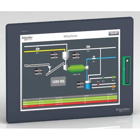 Schneider Electric Touch Panel, 12.1 in. TFT Color, 24VDC HMIDT642 | Zoro