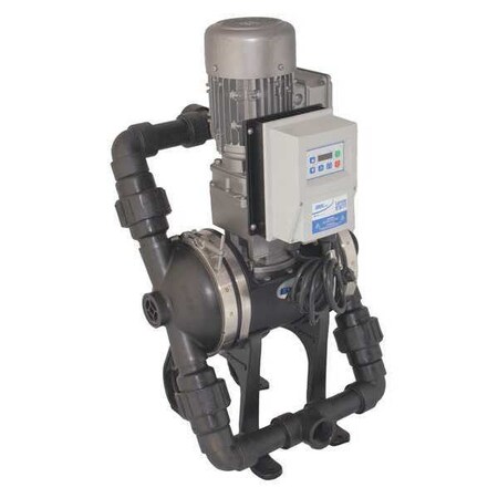Edson Double Diaphragm Pump, Polypropylene, Neoprene, 110V/220V, 25 GPM ...