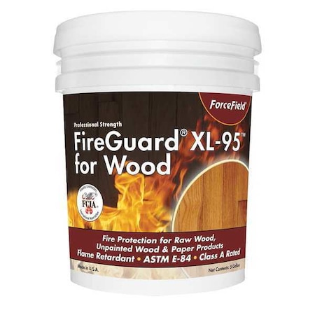 Fireguard Flame Retardant Coating, Wood, 1 gal., PK4 C FG-XL95 G01C | Zoro