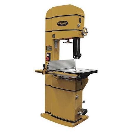 Powermatic Band Saw, 10" x 10" Rectangle, 10" Round, 10 in Square, 230 ...