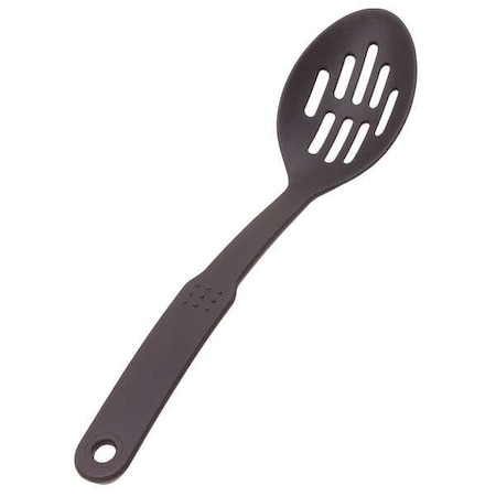 Crestware Slotted Spoon, Black, 12 in. L NY7 | Zoro