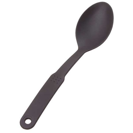 Crestware Solid Serving Spoon, Black, 12 in. L NY8 | Zoro