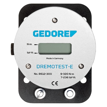 Gedore Electronic Torque Tester, 9-320 Nm 8612-300 | Zoro