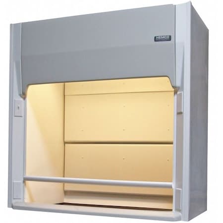 Hemco LE Ducted Fume Hood w/Expl Light, 48 In. 35413 | Zoro
