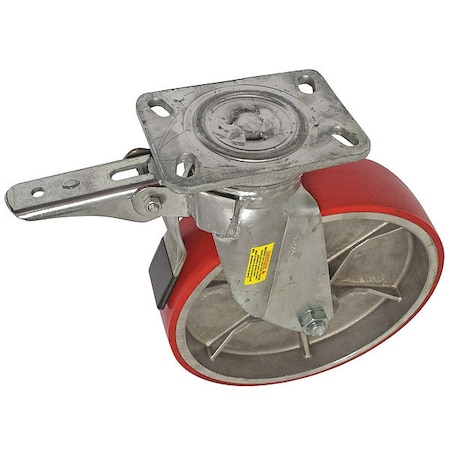 Payson Casters Scaffold Plate Caster, Polyurethn, 2300 lb 400-12UL-PB ...