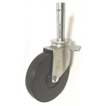Payson Casters Scaffold Caster, Rubber, 6 in., 240 lb. 053-6OX-SK-A | Zoro