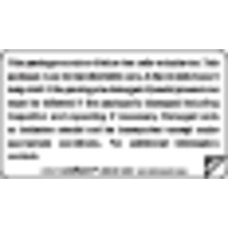 Labelmaster Lithium Ion Battery Label 4x2-1/4" LION-R | Zoro