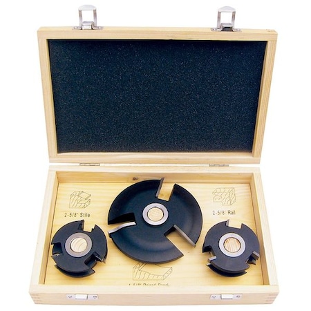 Westward Kitchen Door/Shaper Cutter Set, PC 3 45J321 | Zoro