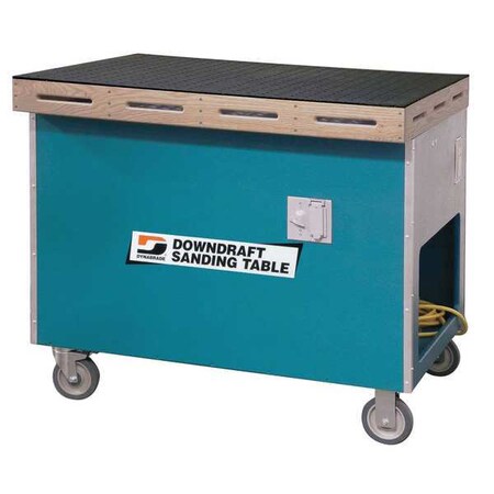 Dynabrade Downdraft Table, 33 x 41 In, 1 HP, 460V 63208 | Zoro