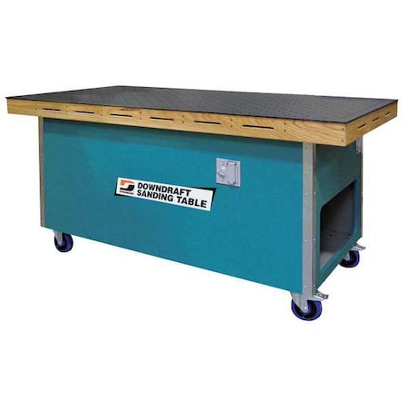 Dynabrade Downdraft Table, 36 x 72 In, 1 HP, 115V 64700 | Zoro