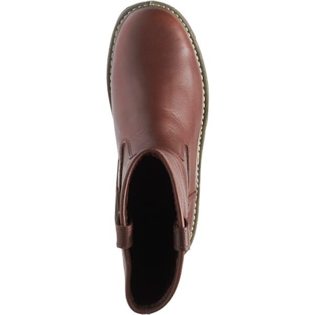 Wolverine Size 7-1/2 Men's Pull On Steel Work Boots, Dark Brown W02359 ...