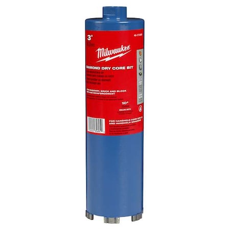 Milwaukee Tool 2" Dry Core Masonry Bit 48-17-0020 | Zoro