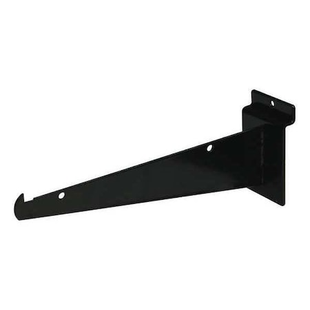 Econoco Knife Bracket 8"L, Semi-Gloss, Black, 48PK EBL/8KB | Zoro