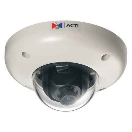 Acti IP Camera, Fixed, Surface, 1.3 MP, 720p ACM-3701E | Zoro