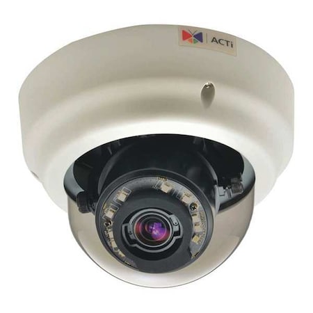 Acti IP Camera, 3x Optical Zoom, Color, 1080p B61 | Zoro