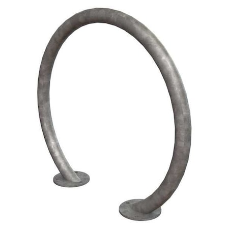 Madrax Bike Rack, Galv, (2)Bikes, 32-3/8in.H, 3in.W QS-ORN-2-SF-G | Zoro