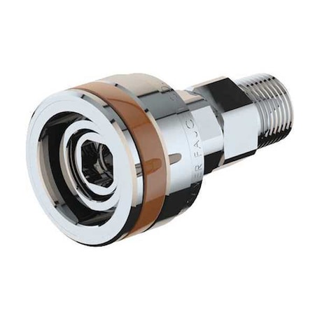 Ici Quick Connect Fitting, Nitrogen, Brown QED-N | Zoro