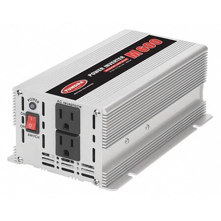 Tundra Inverter, 1200W Peak, 2 Outlets M600 | Zoro