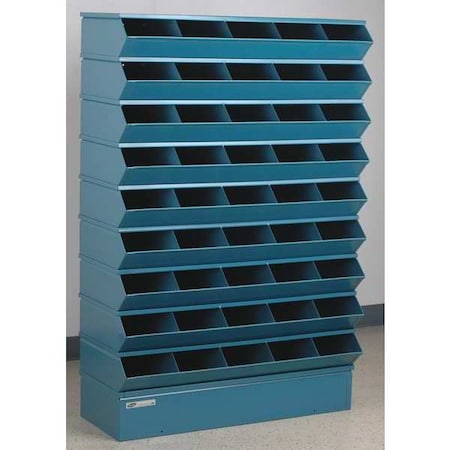 Stackbin Steel Sectional Stacking Bin, 15 1/2 in D x 55 1/2 in H x 37 ...