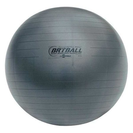 Champion Sports Exercise Ball, Flexton Silpower, 53cm, Gray BRT53 | Zoro