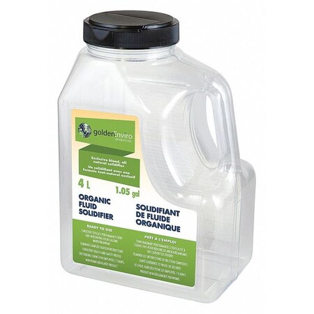 Golden Enviro Organic Fluid Solidifier, 1 Gal. Jug GE-OS-4L | Zoro