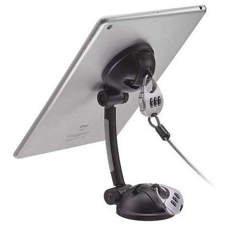 Cta Digital Tablet Suction Stand, 10-1/2" PAD-SMT | Zoro