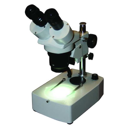 Lw Scientific Dual Mag Stereo Microscope, 6-1/2in W, LED DMM-S13N-PL77 ...