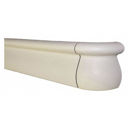 Inpro Handrail, 1000 Series, Taupe, 1-5/8in Dia 1000 | Zoro