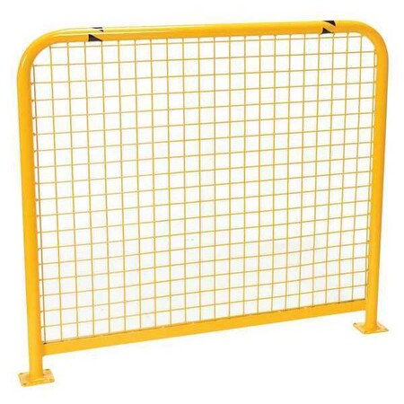 Vestil Guard Rail, 4 in.L, 20 lb. HPRO-M-36-24-2 | Zoro