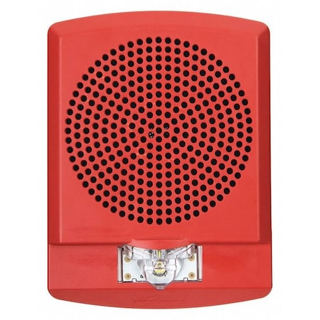 Eaton Horn Strobe, Low Frequency, Red, 0.290A CN125877 | Zoro
