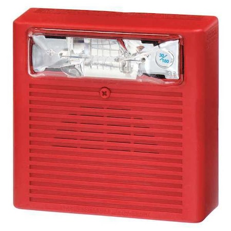 Eaton Horn Strobe, Horn, Continuous/Pulse, 24V DC, 99 dB, Plastic, Wall ...