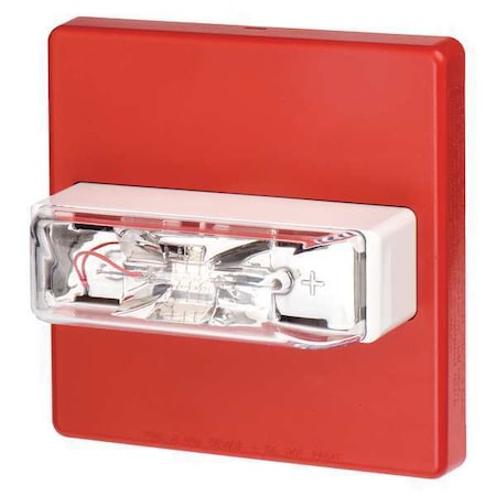 Eaton Strobe Light, Red, 185 Candle Pwr, Wall Mnt ELSTR-N | Zoro