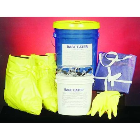 Spill Buster Base Neutralizer Kit, 5 gal., Lab Caustics 4902-005 | Zoro