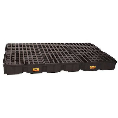 Condor Drum Spill Containment Platform, 88 gal Spill Capacity, 6 Drum ...
