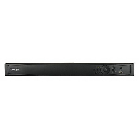 Invid Tech NVR, 4 IP Camera Inputs, 12-13/32" W UN1A-4X4 | Zoro