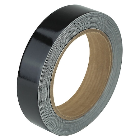 Zoro Select Reflective Marking Tape, Solid, Black, 1" W RF5BK | Zoro