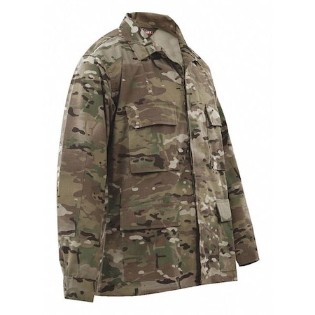 Tru-Spec BDU Coat, Multicam, L, Long 1602 | Zoro